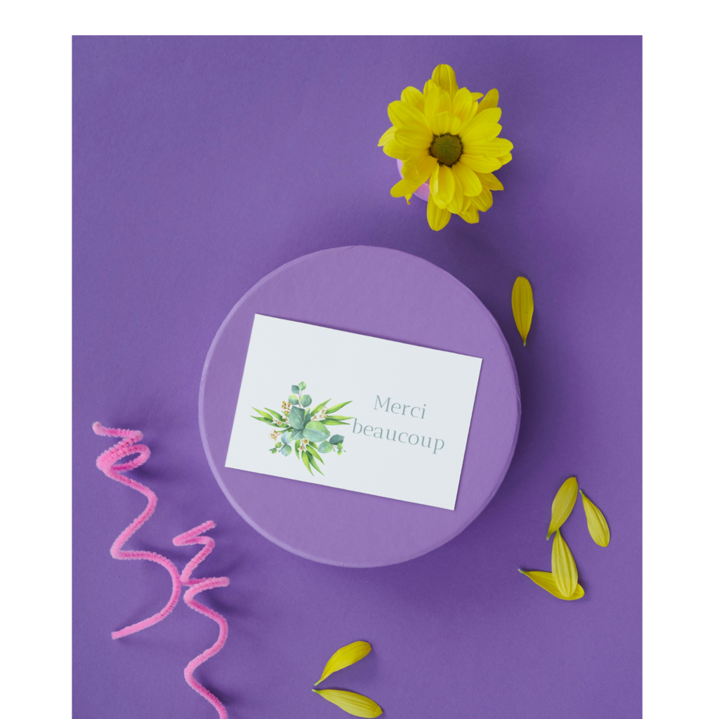 Carte remerciements personnalisée, lot de cartes merci petite ...